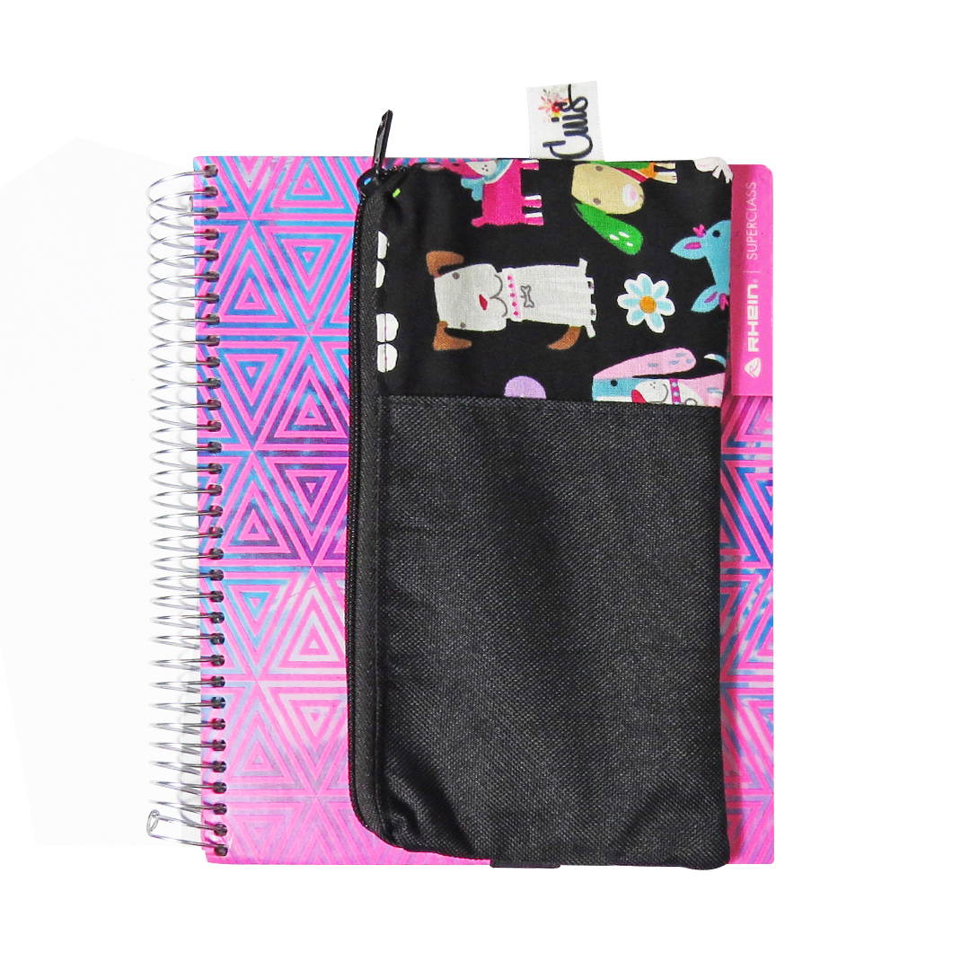 Estuche para agenda Modelo Flores | Cuis