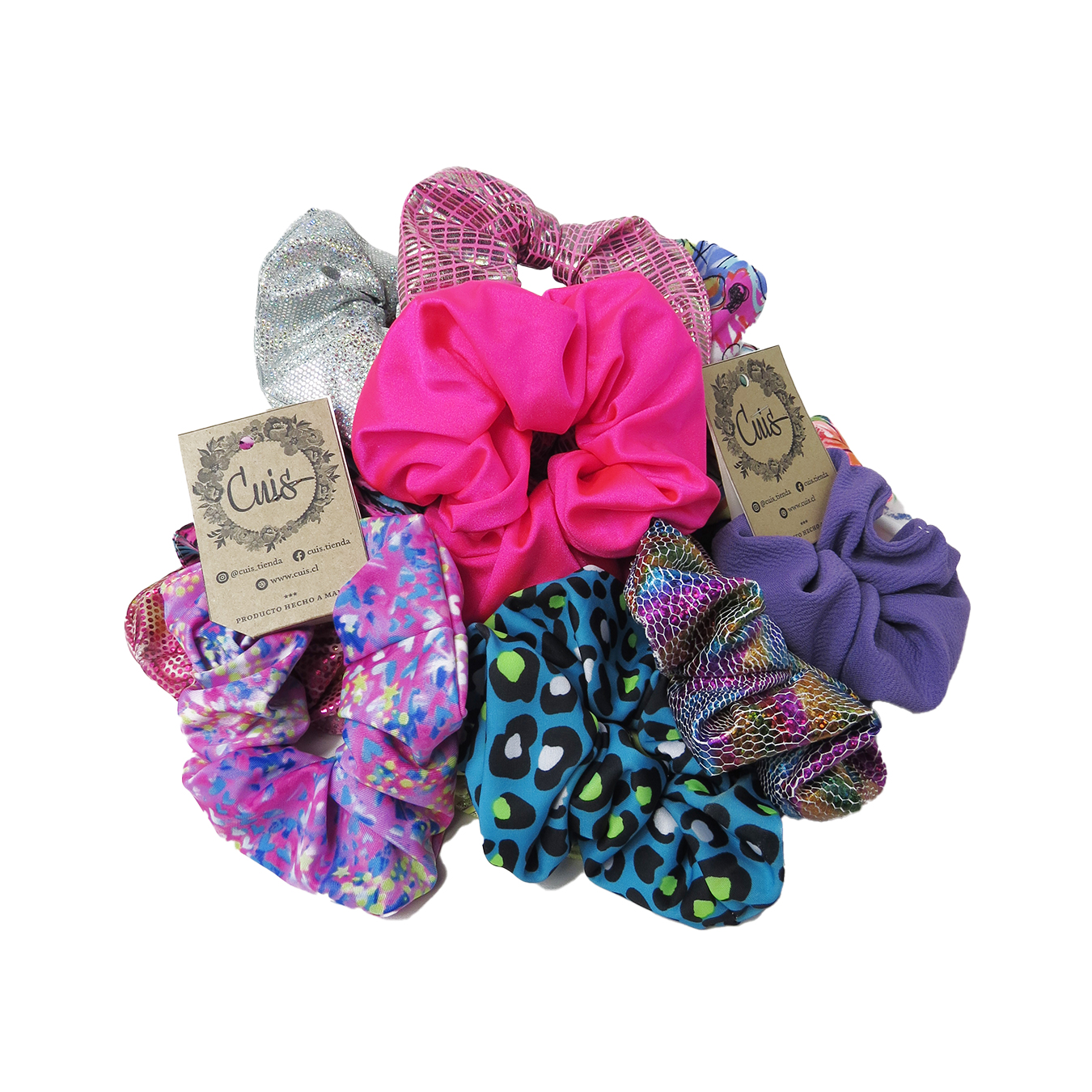 Pack de 5 Scrunchies XL | Cuis